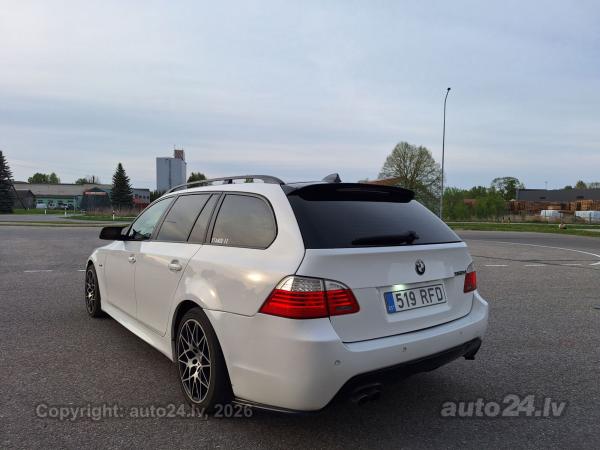 White BMW 5 Series 2008 in Tallinn, with an engine capacity of 3.00 L and mileage of 371 thousand km for 7799 €, photo 4 on AUTOMOTO.COM.LV