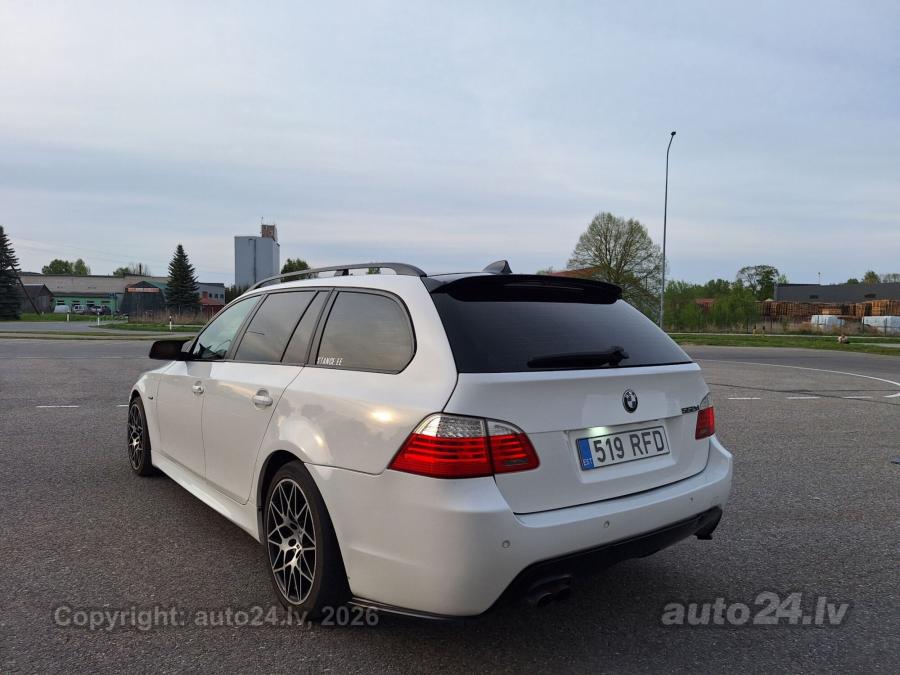 Balts BMW 5 Series 2008 Tallina, ar dzinēja tilpumu 3.00 L un nobraukumu 371 tūkst. km par 7799 €, foto 5 vietnē AUTOMOTO.COM.LV