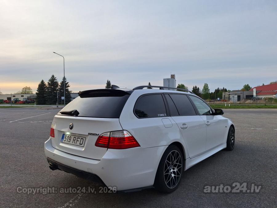 Balts BMW 5 Series 2008 Tallina, ar dzinēja tilpumu 3.00 L un nobraukumu 371 tūkst. km par 7799 €, foto 6 vietnē AUTOMOTO.COM.LV
