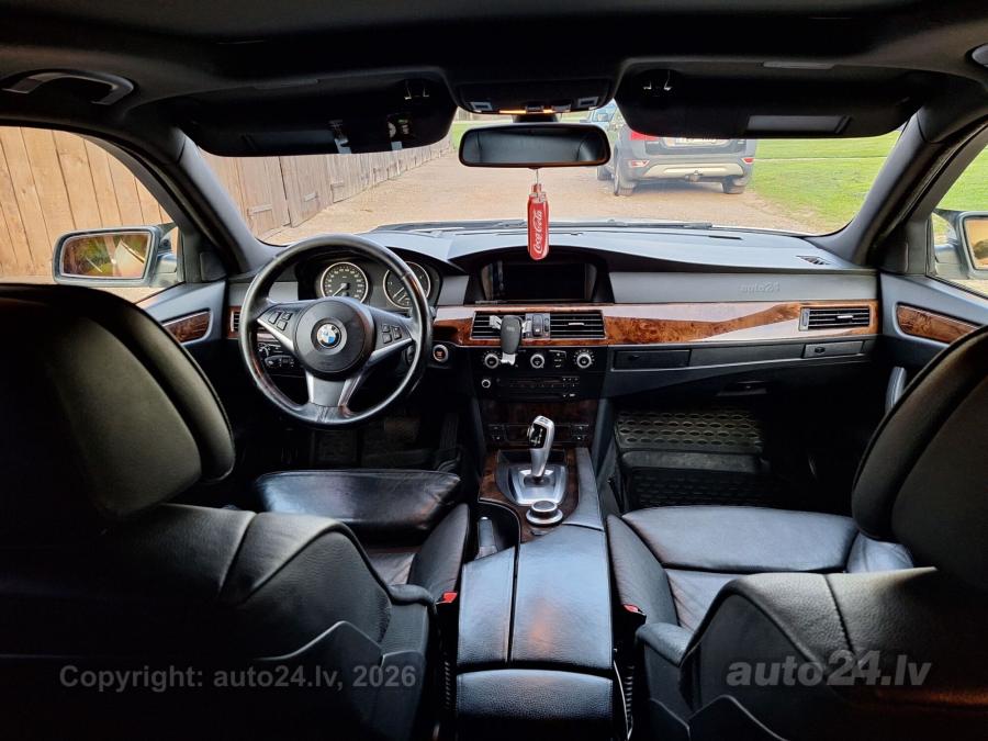 Balts BMW 5 Series 2008 Tallina, ar dzinēja tilpumu 3.00 L un nobraukumu 371 tūkst. km par 7799 €, foto 8 vietnē AUTOMOTO.COM.LV