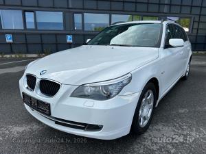 Balts BMW 5 Series 2008 Tartu, ar dzinēja tilpumu 2.00 L un nobraukumu 248 tūkst. km par 4999 €, foto  vietnē AUTOMOTO.COM.LV