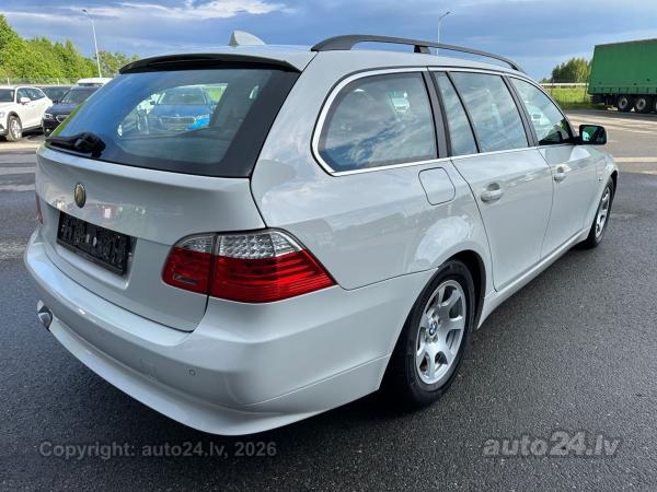 White BMW 5 Series 2008 in Tartu, with an engine capacity of 2.00 L and mileage of 248 thousand km for 4999 €, photo 5 on AUTOMOTO.COM.LV