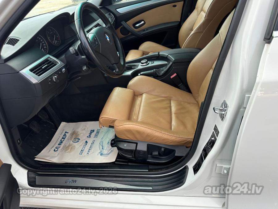 Balts BMW 5 Series 2008 Tartu, ar dzinēja tilpumu 2.00 L un nobraukumu 248 tūkst. km par 4999 €, foto 11 vietnē AUTOMOTO.COM.LV