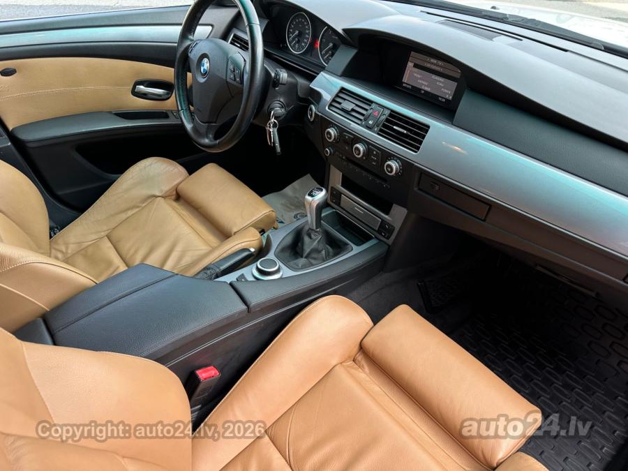 Balts BMW 5 Series 2008 Tartu, ar dzinēja tilpumu 2.00 L un nobraukumu 248 tūkst. km par 4999 €, foto 17 vietnē AUTOMOTO.COM.LV