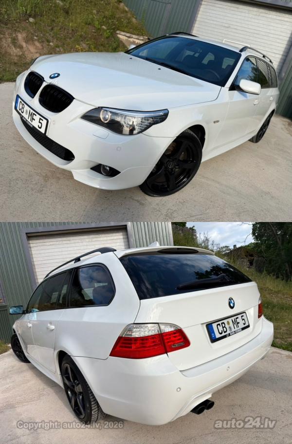 Balts BMW 5 Series 2009 Viljandi, ar dzinēja tilpumu 3.00 L un nobraukumu 426 tūkst. km par 7290 €, foto 5 vietnē AUTOMOTO.COM.LV