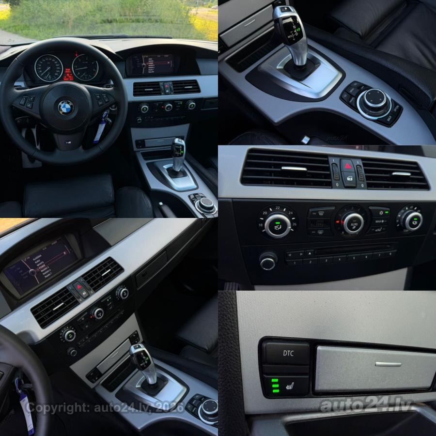 Balts BMW 5 Series 2009 Viljandi, ar dzinēja tilpumu 3.00 L un nobraukumu 426 tūkst. km par 7290 €, foto 15 vietnē AUTOMOTO.COM.LV