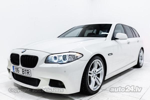 White BMW 5 Series 2011 in Tallinn, with an engine capacity of 3.00 L and mileage of 446 thousand km for 6999 €, photo 3 on AUTOMOTO.COM.LV