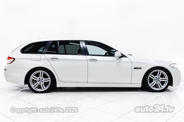 White BMW 5 Series 2011 in Tallinn, with an engine capacity of 3.00 L and mileage of 446 thousand km for 6999 €, photo 4 on AUTOMOTO.COM.LV