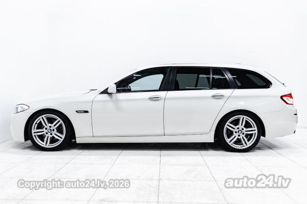 White BMW 5 Series 2011 in Tallinn, with an engine capacity of 3.00 L and mileage of 446 thousand km for 6999 €, photo 5 on AUTOMOTO.COM.LV