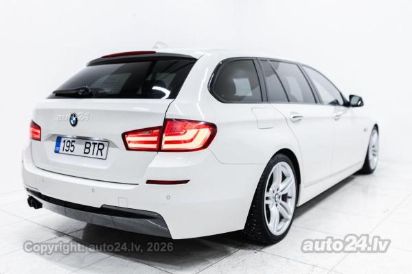 White BMW 5 Series 2011 in Tallinn, with an engine capacity of 3.00 L and mileage of 446 thousand km for 6999 €, photo 6 on AUTOMOTO.COM.LV
