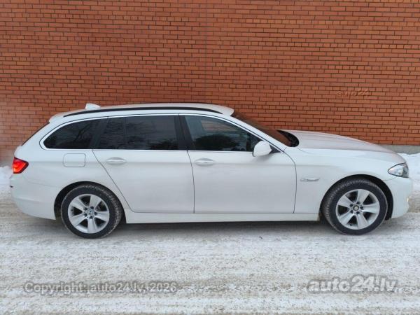 White BMW 5 Series 2011 in Viljandi, with an engine capacity of 3.00 L and mileage of 319 thousand km for 7900 €, photo 7 on AUTOMOTO.COM.LV