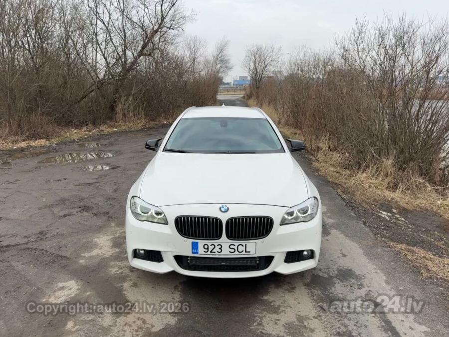 White BMW 5 Series 2011 in Tallinn, with an engine capacity of 2.00 L and mileage of 364 thousand km for 6000 €, photo 1 on AUTOMOTO.COM.LV