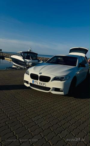 White BMW 5 Series 2012 in Tallinn, with an engine capacity of 2.00 L and mileage of 432 thousand km for 7500 €, photo  on AUTOMOTO.COM.LV