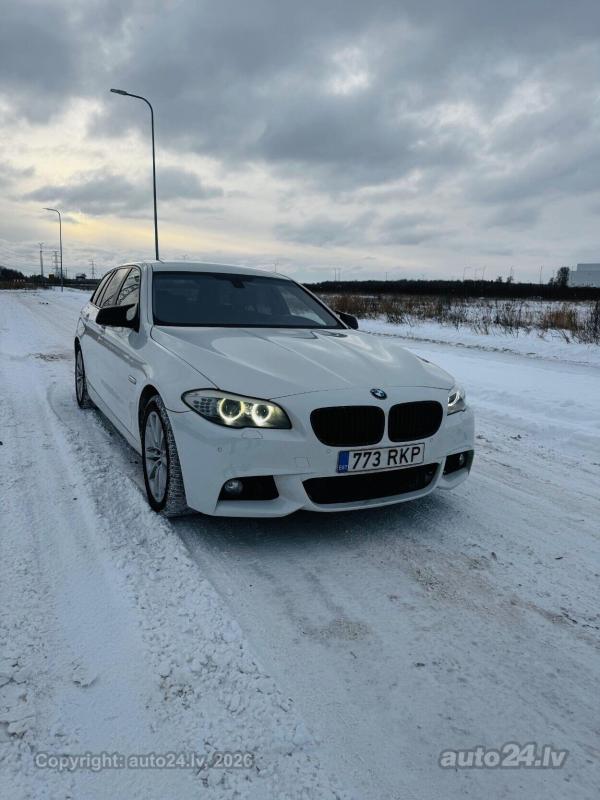 White BMW 5 Series 2012 in Tallinn, with an engine capacity of 2.00 L and mileage of 432 thousand km for 7500 €, photo 2 on AUTOMOTO.COM.LV