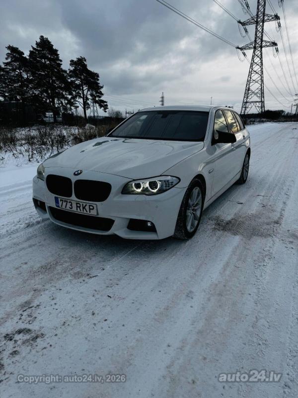 White BMW 5 Series 2012 in Tallinn, with an engine capacity of 2.00 L and mileage of 432 thousand km for 7500 €, photo 3 on AUTOMOTO.COM.LV