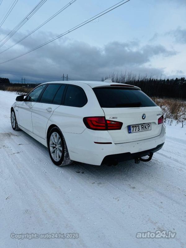 White BMW 5 Series 2012 in Tallinn, with an engine capacity of 2.00 L and mileage of 432 thousand km for 7500 €, photo 6 on AUTOMOTO.COM.LV