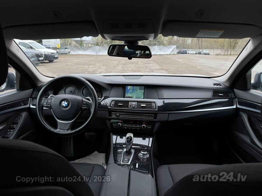 White BMW 5 Series 2012 in Tallinn, with an engine capacity of 2.00 L and mileage of 250 thousand km for 8280 €, photo 10 on AUTOMOTO.COM.LV