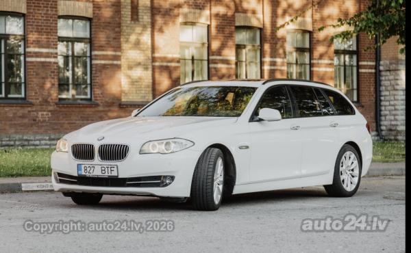 Balts BMW 5 Series 2012 Tallina, ar dzinēja tilpumu 2.00 L un nobraukumu 222 tūkst. km par 11500 €, foto 1 vietnē AUTOMOTO.COM.LV