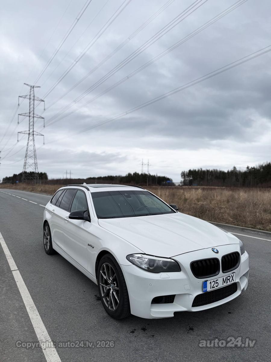 White BMW 5 Series 2013 in Tallinn, with an engine capacity of 3.00 L and mileage of 264 thousand km for 12600 €, photo 4 on AUTOMOTO.COM.LV