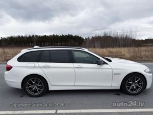 White BMW 5 Series 2013 in Tallinn, with an engine capacity of 3.00 L and mileage of 264 thousand km for 12600 €, photo 5 on AUTOMOTO.COM.LV