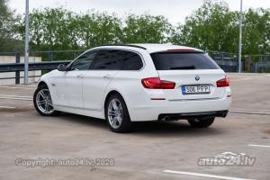 White BMW 5 Series 2013 in Tartu, with an engine capacity of 3.00 L and mileage of 288 thousand km for 12999 €, photo 5 on AUTOMOTO.COM.LV