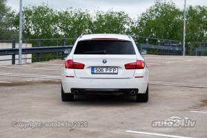 White BMW 5 Series 2013 in Tartu, with an engine capacity of 3.00 L and mileage of 288 thousand km for 12999 €, photo 7 on AUTOMOTO.COM.LV
