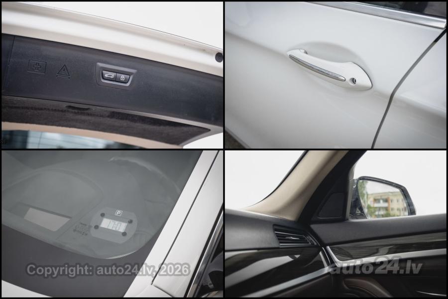 White BMW 5 Series 2013 in Tartu, with an engine capacity of 3.00 L and mileage of 288 thousand km for 12999 €, photo 23 on AUTOMOTO.COM.LV