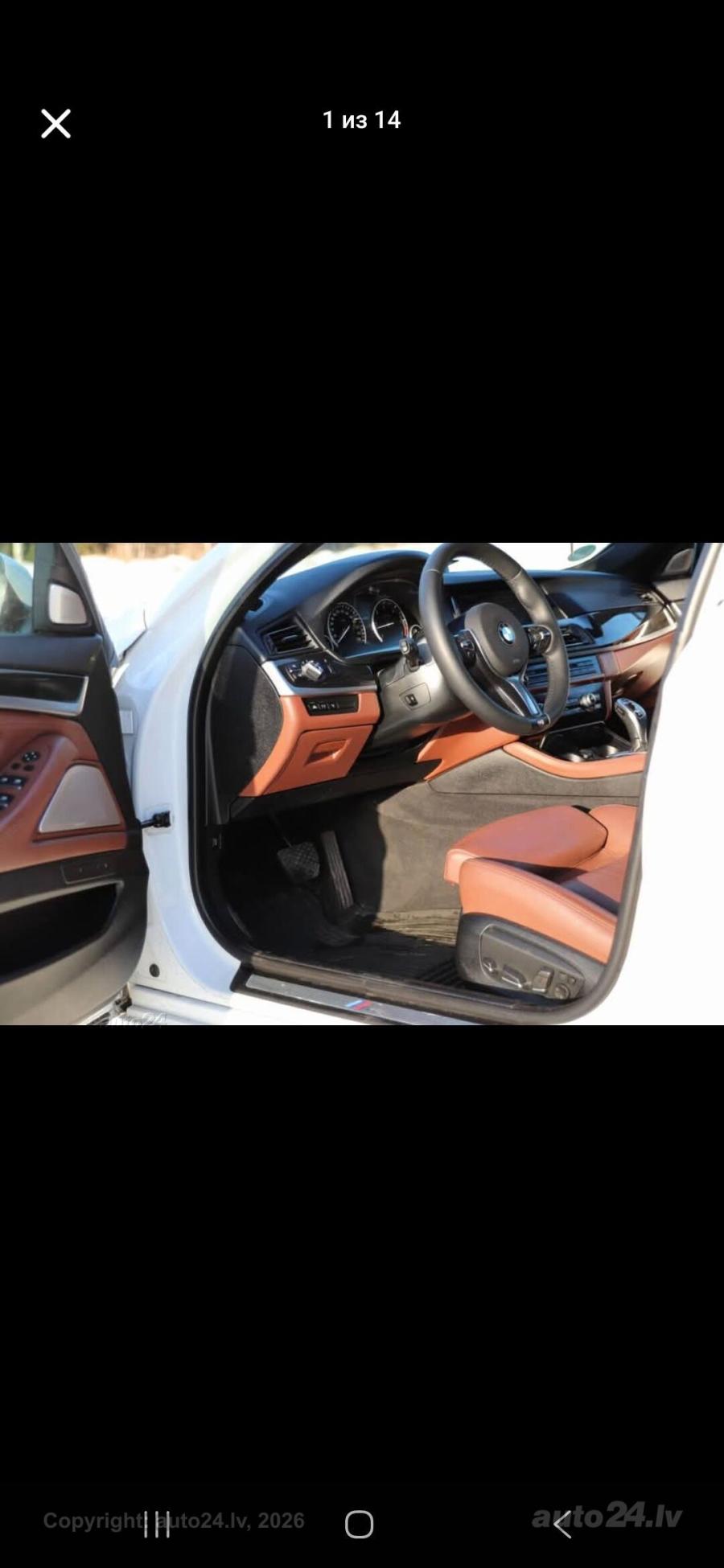 Balts BMW 5 Series 2013 Tallina, ar dzinēja tilpumu 3.00 L un nobraukumu 300 tūkst. km par 17000 €, foto 7 vietnē AUTOMOTO.COM.LV