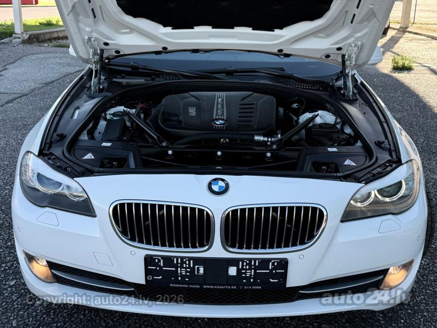 Balts BMW 5 Series 2013 Tartu, ar dzinēja tilpumu 3.00 L un nobraukumu 301 tūkst. km par 10499 €, foto 6 vietnē AUTOMOTO.COM.LV