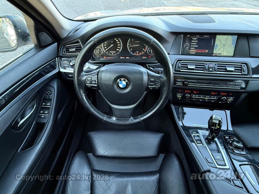 Balts BMW 5 Series 2013 Tartu, ar dzinēja tilpumu 3.00 L un nobraukumu 301 tūkst. km par 10499 €, foto 9 vietnē AUTOMOTO.COM.LV