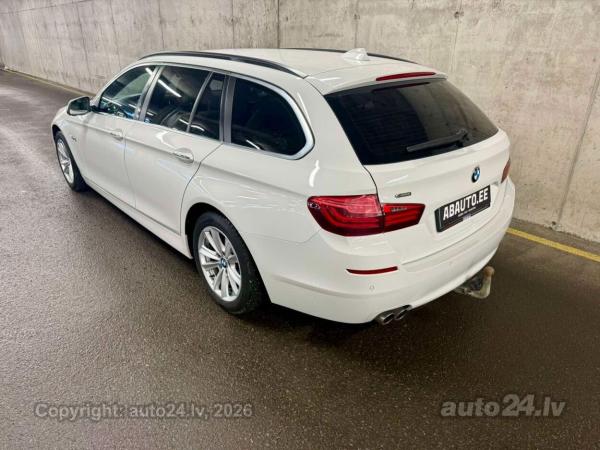 White BMW 5 Series 2014 in Tallinn, with an engine capacity of 2.00 L and mileage of 316 thousand km for 7495 €, photo 2 on AUTOMOTO.COM.LV