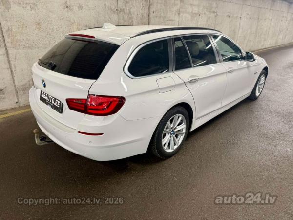 White BMW 5 Series 2014 in Tallinn, with an engine capacity of 2.00 L and mileage of 316 thousand km for 7495 €, photo 4 on AUTOMOTO.COM.LV