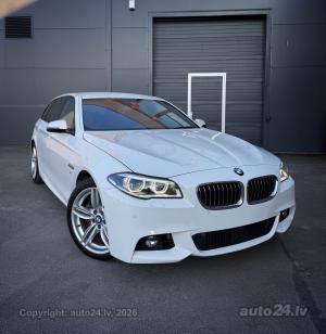 Balts BMW 5 Series 2014 Tallina, ar dzinēja tilpumu 3.00 L un nobraukumu 270 tūkst. km par 18000 €, foto  vietnē AUTOMOTO.COM.LV