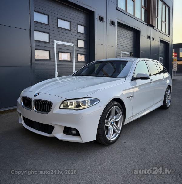 White BMW 5 Series 2014 in Tallinn, with an engine capacity of 3.00 L and mileage of 270 thousand km for 18000 €, photo 10 on AUTOMOTO.COM.LV