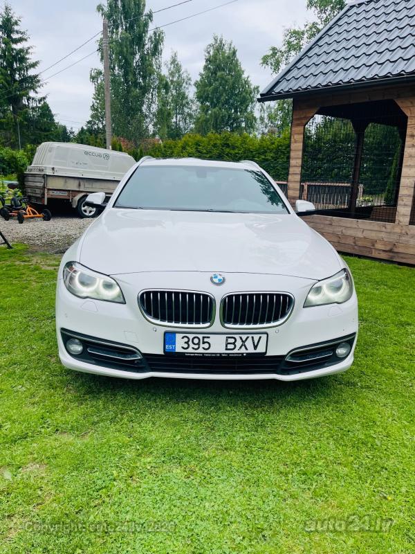 White BMW 5 Series 2014 in Tallinn, with an engine capacity of 2.00 L and mileage of 253 thousand km for 12900 €, photo 2 on AUTOMOTO.COM.LV