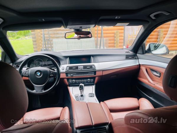 White BMW 5 Series 2014 in Tallinn, with an engine capacity of 2.00 L and mileage of 253 thousand km for 12900 €, photo 8 on AUTOMOTO.COM.LV