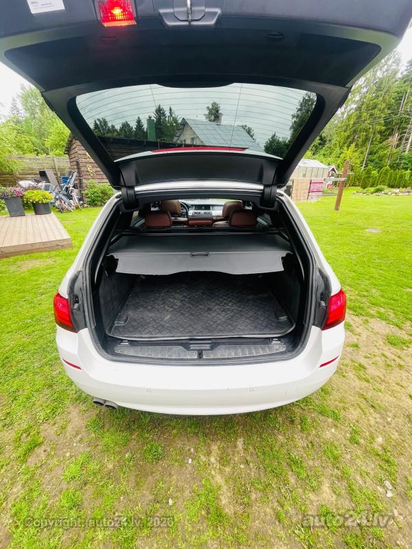 White BMW 5 Series 2014 in Tallinn, with an engine capacity of 2.00 L and mileage of 253 thousand km for 12900 €, photo 10 on AUTOMOTO.COM.LV