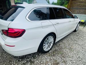 White BMW 5 Series 2014 in Tallinn, with an engine capacity of 2.00 L and mileage of 253 thousand km for 12900 €, photo 14 on AUTOMOTO.COM.LV