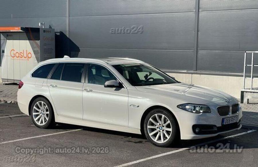Balts BMW 5 Series 2015 Tallina, ar dzinēja tilpumu 2.00 L un nobraukumu 230 tūkst. km par 14500 €, foto 1 vietnē AUTOMOTO.COM.LV