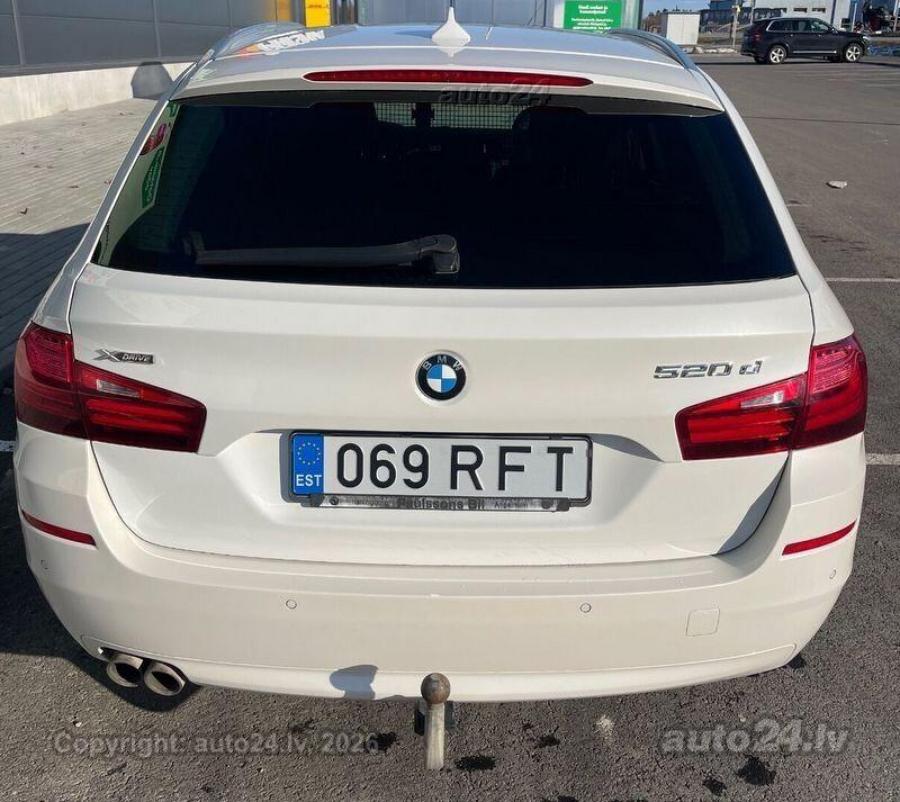 Balts BMW 5 Series 2015 Tallina, ar dzinēja tilpumu 2.00 L un nobraukumu 230 tūkst. km par 14500 €, foto 6 vietnē AUTOMOTO.COM.LV