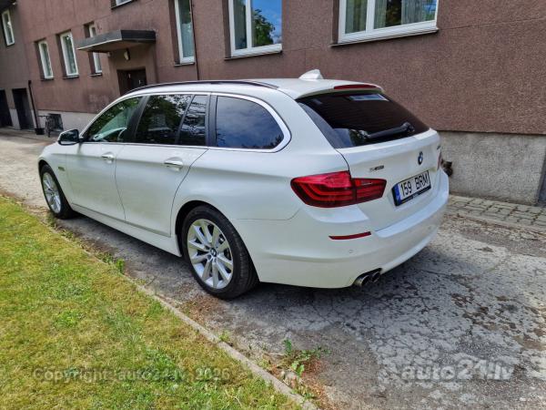 White BMW 5 Series 2015 in Tallinn, with an engine capacity of 2.00 L and mileage of 227 thousand km for 14900 €, photo 2 on AUTOMOTO.COM.LV