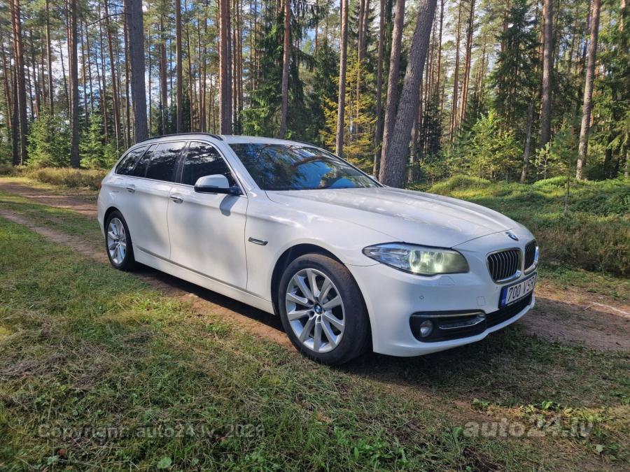 Белый БМВ 5 Серия 2015 в Таллин, объемом двигателя 2.00 л и пробегом 250 тыс. км за 11500 €, фото 1 на AUTOMOTO.COM.LV