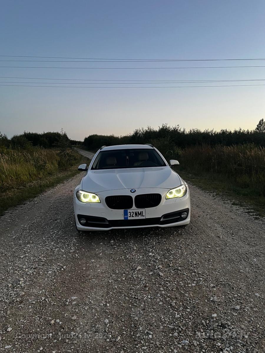 White BMW 5 Series 2015 in Tallinn, with an engine capacity of 2.00 L and mileage of 393 thousand km for 7500 €, photo 1 on AUTOMOTO.COM.LV