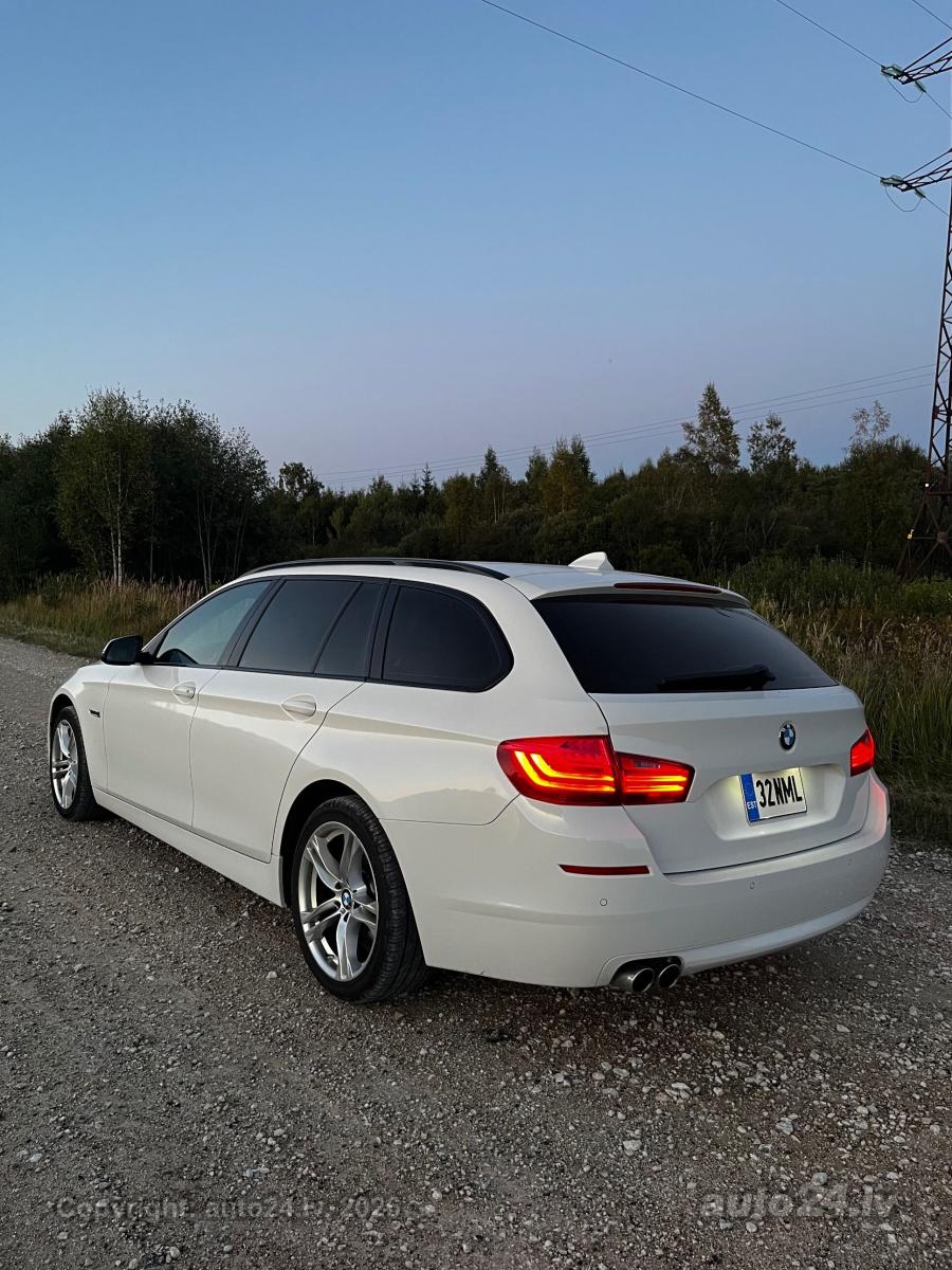 White BMW 5 Series 2015 in Tallinn, with an engine capacity of 2.00 L and mileage of 393 thousand km for 7500 €, photo 5 on AUTOMOTO.COM.LV
