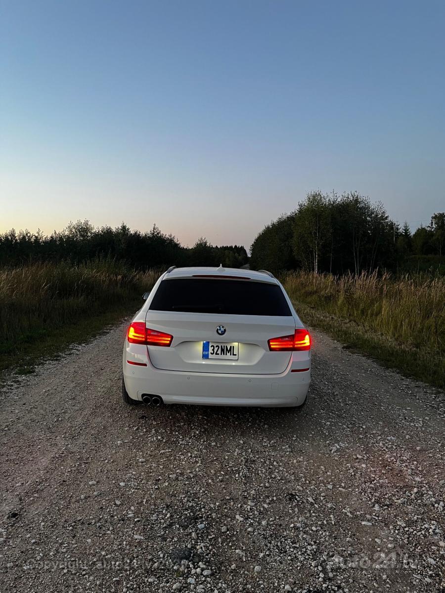 White BMW 5 Series 2015 in Tallinn, with an engine capacity of 2.00 L and mileage of 393 thousand km for 7500 €, photo 7 on AUTOMOTO.COM.LV