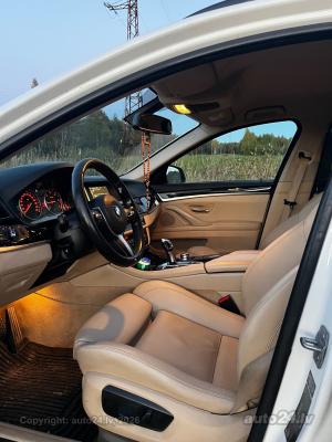 White BMW 5 Series 2015 in Tallinn, with an engine capacity of 2.00 L and mileage of 393 thousand km for 7500 €, photo 9 on AUTOMOTO.COM.LV