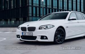 White BMW 5 Series 2016 in Tallinn, with an engine capacity of 3.00 L and mileage of 311 thousand km for 17200 €, photo 9 on AUTOMOTO.COM.LV