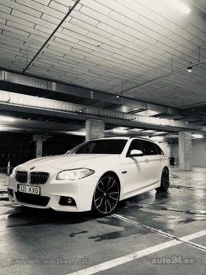 White BMW 5 Series 2016 in Tallinn, with an engine capacity of 3.00 L and mileage of 311 thousand km for 17200 €, photo 28 on AUTOMOTO.COM.LV