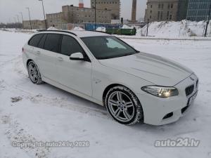 White BMW 5 Series 2016 in Tallinn, with an engine capacity of 2.00 L and mileage of 319 thousand km for 10999 €, photo  on AUTOMOTO.COM.LV