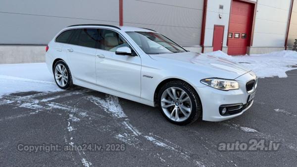 White BMW 5 Series 2016 in Tallinn, with an engine capacity of 3.00 L and mileage of 317 thousand km for 14300 €, photo 2 on AUTOMOTO.COM.LV